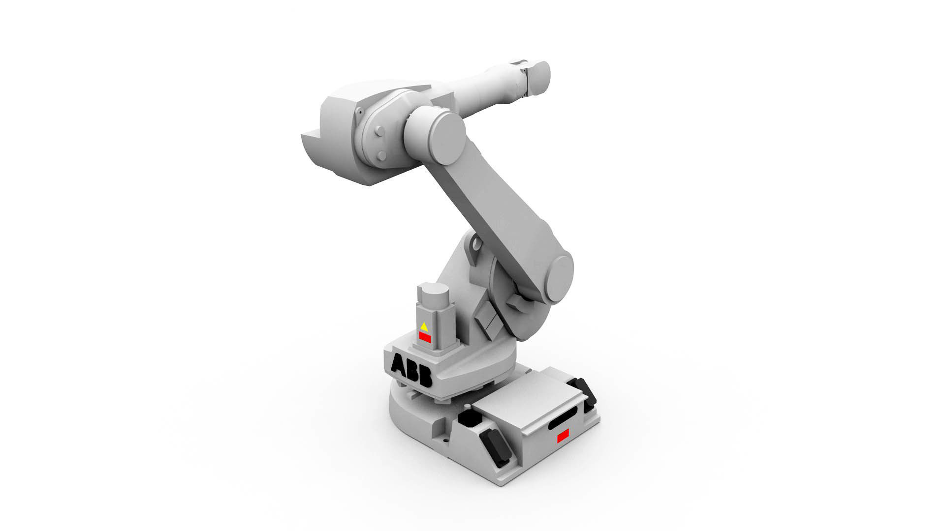 ABB Industry Robot IRB 1600 3D model animated rigged | CGTrader