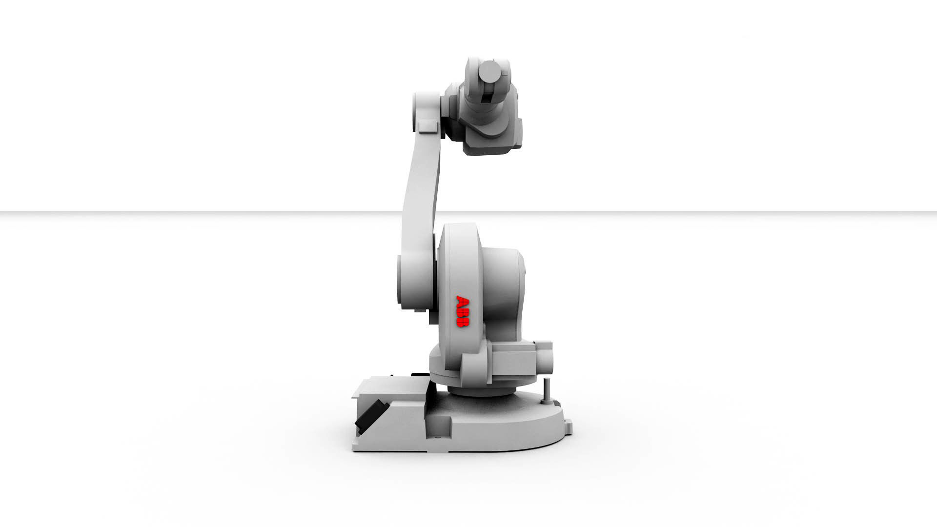 ABB Industry Robot IRB 1600 3D model animated rigged | CGTrader