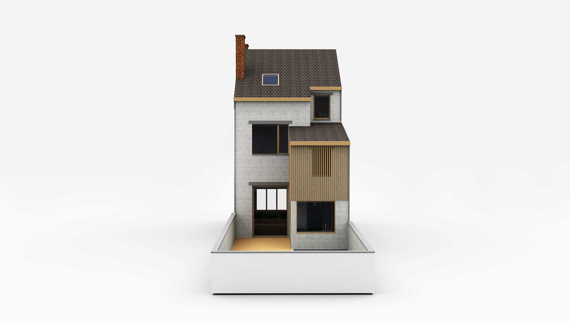 Classic Townhouse 3D model | CGTrader