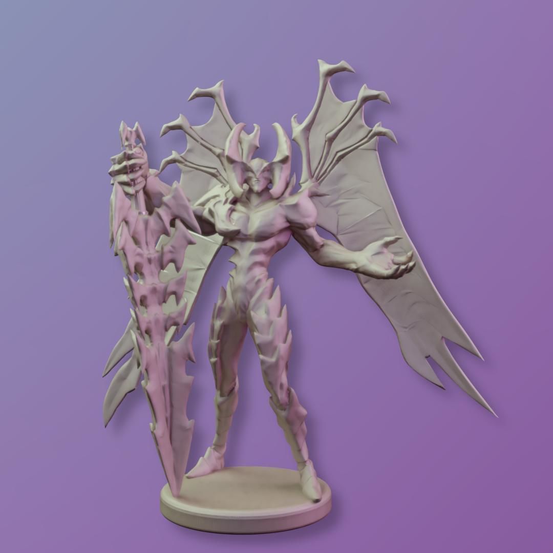 Aatrox from League of Legends 3D model 3D printable | CGTrader