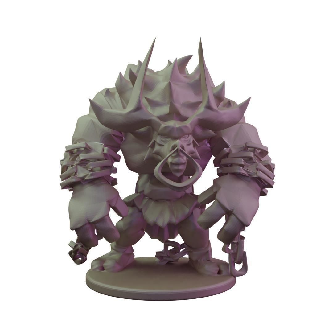 Alistair from League of Legends 3D model 3D printable | CGTrader