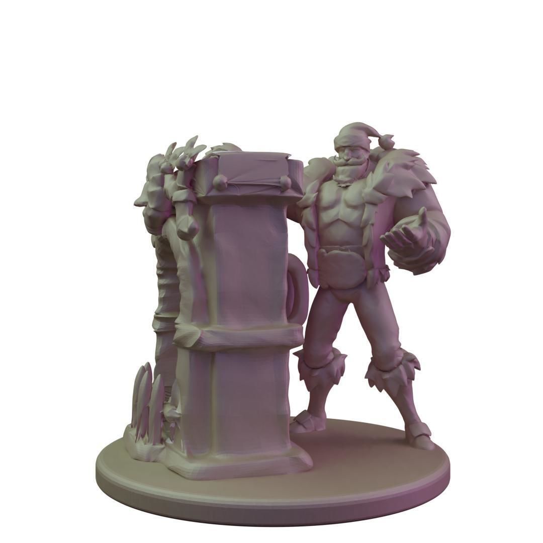 Braum from League of Legends 3D model 3D printable | CGTrader