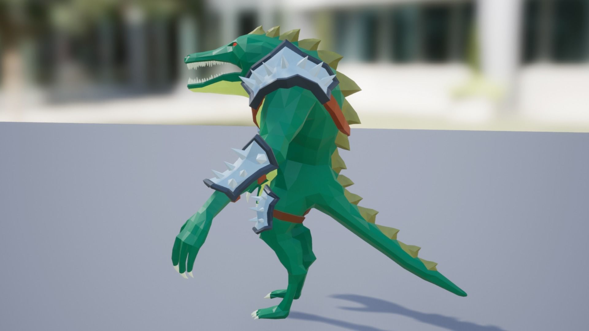 3D model Croc polyart VR / AR / low-poly | CGTrader