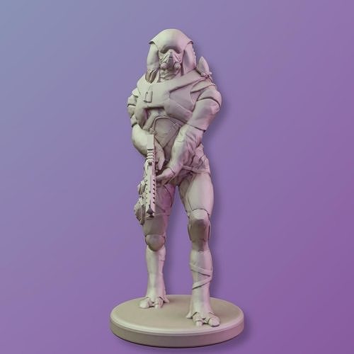 Angara from Mass Effect 3D model 3D printable | CGTrader