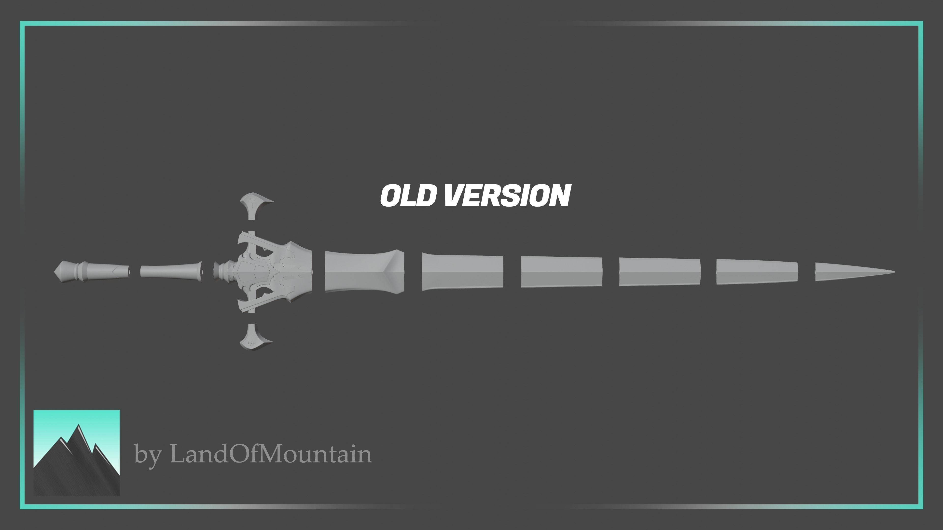 Final Fantasy XVI - Clive Rosfield - Invictus Sword 3D model 3D ...