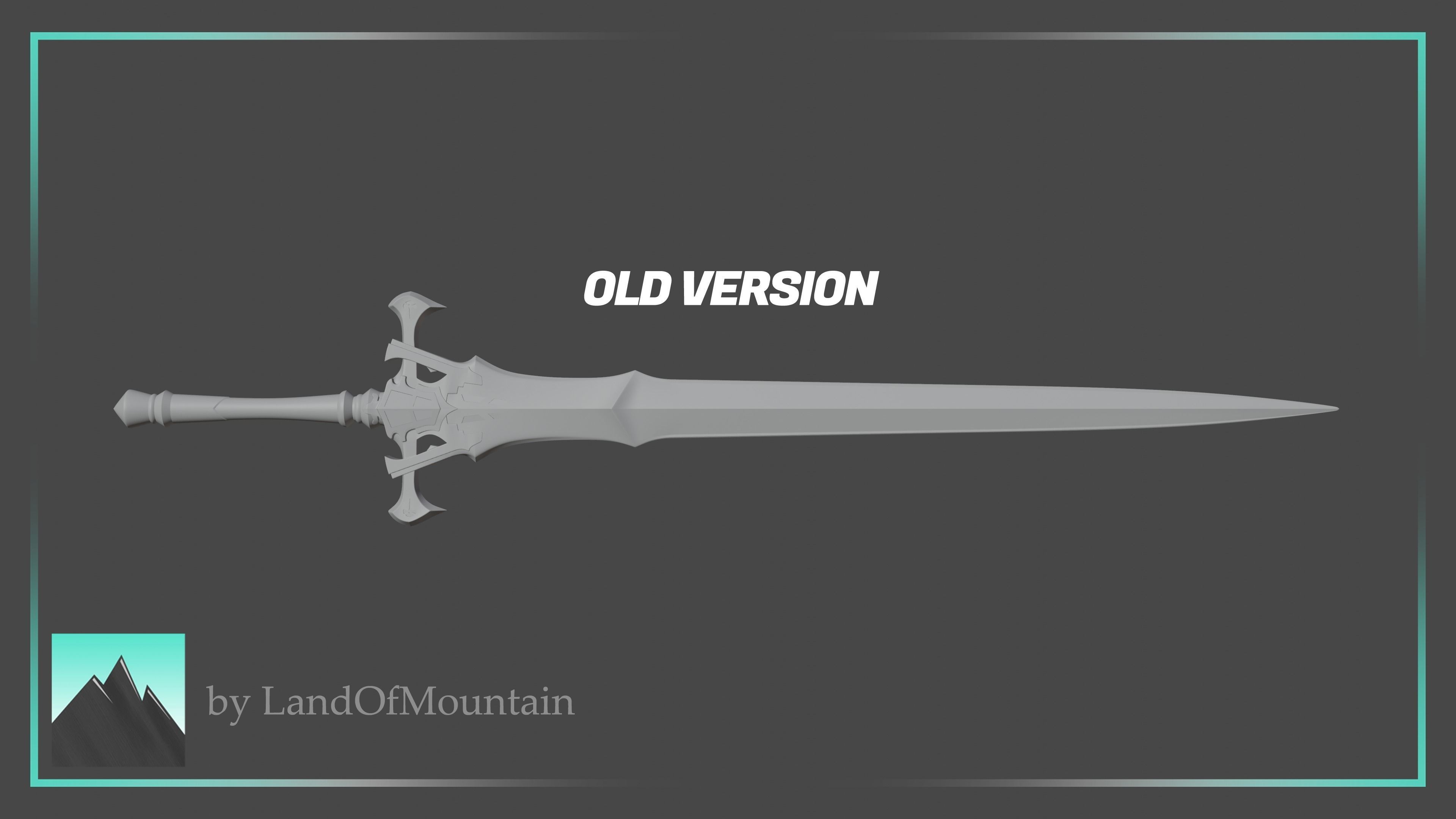 Final Fantasy XVI - Clive Rosfield - Invictus Sword 3D model 3D ...