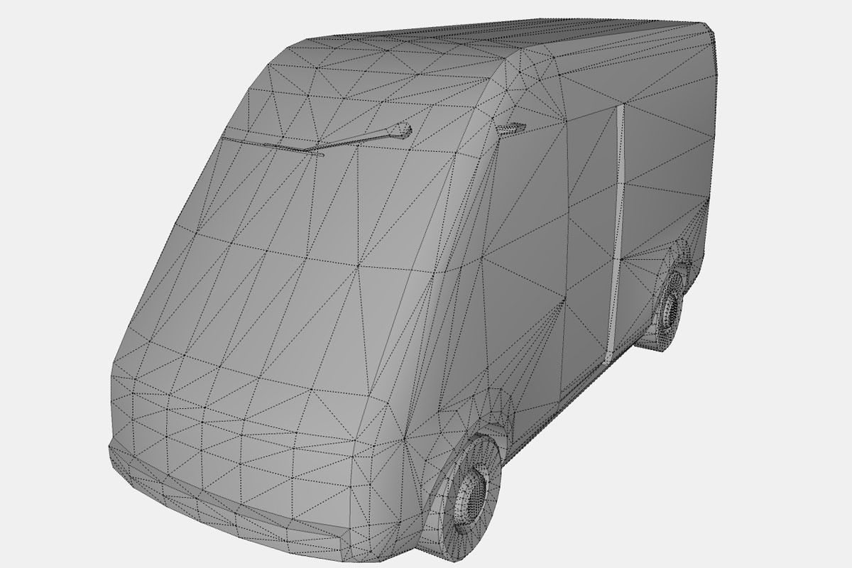 3D model Arrival Van 2024 VR / AR / low-poly | CGTrader