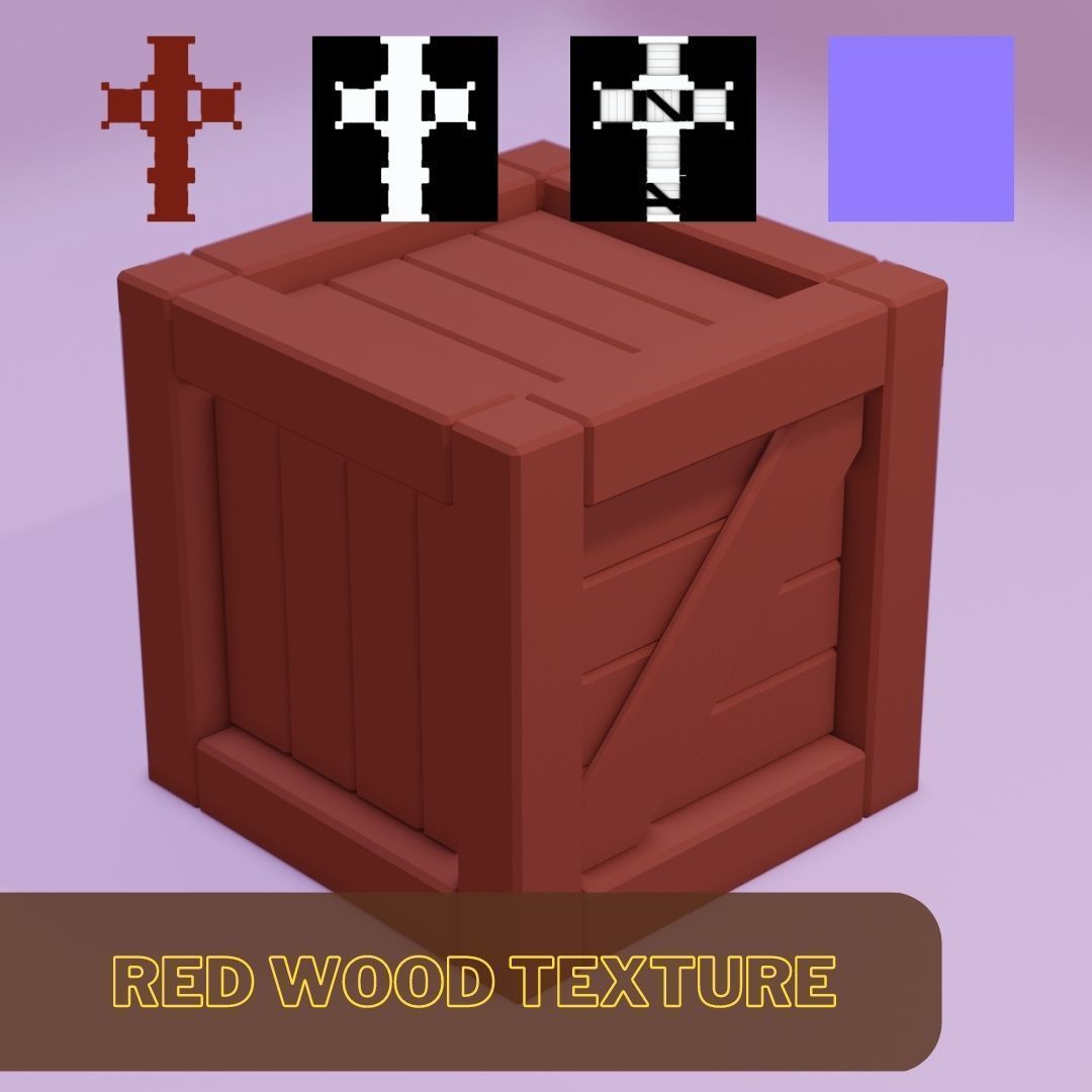 3D model Low Poly Wooden Crate VR / AR / low-poly | CGTrader