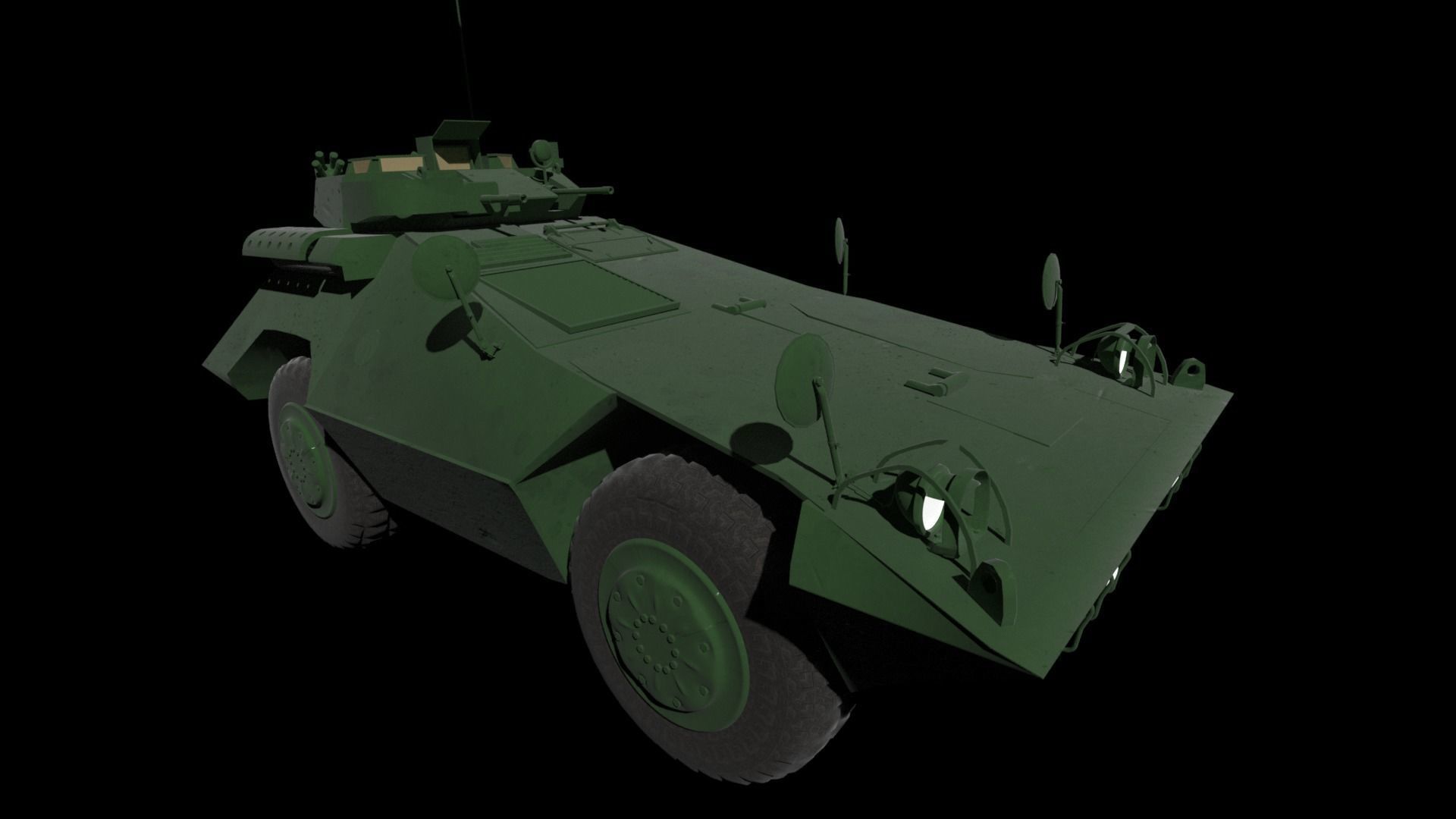 Cadillac Gage Commando Scout 3D model | CGTrader