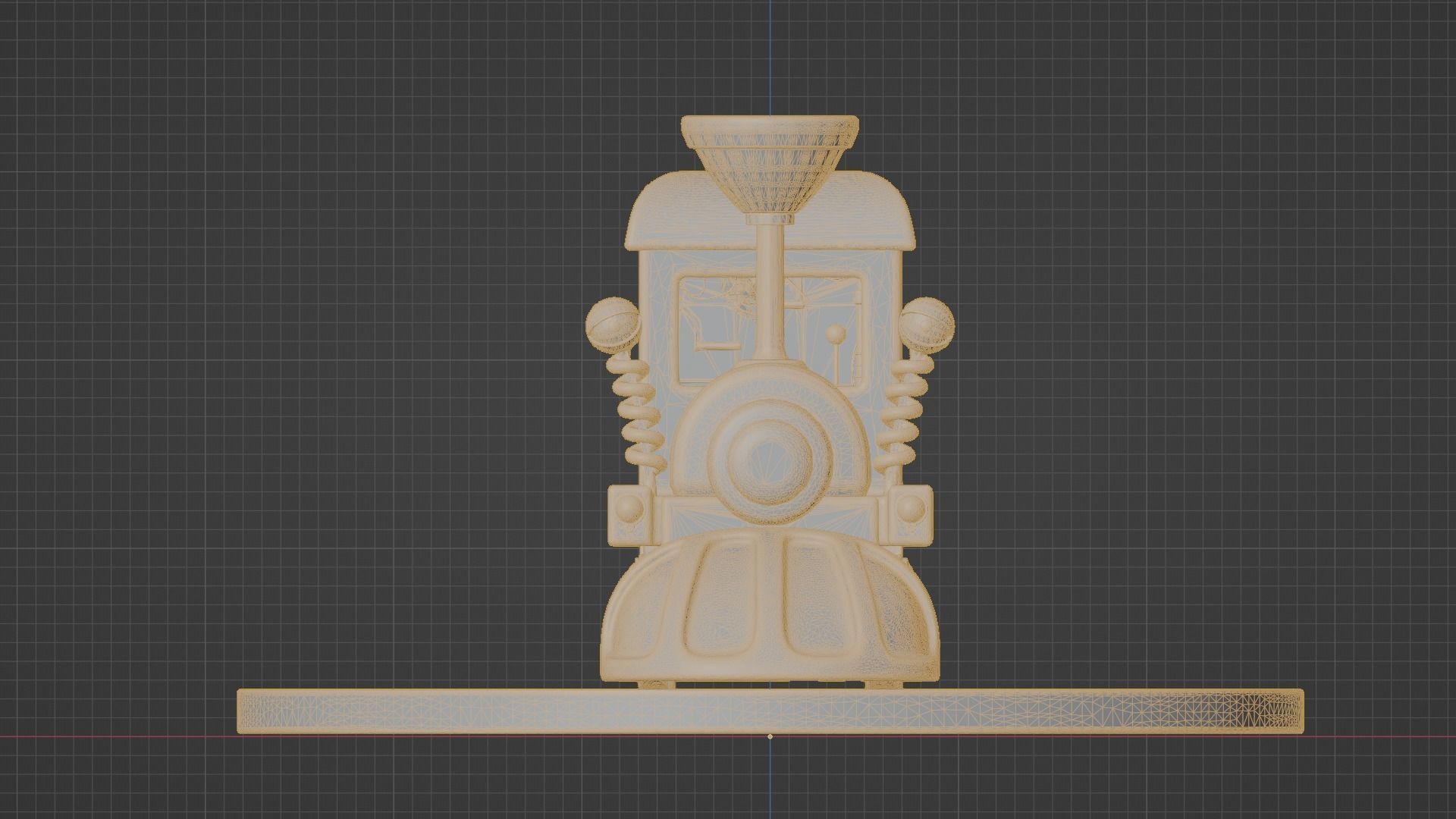 Poppy playtime train fan made 3D model 3D printable | CGTrader