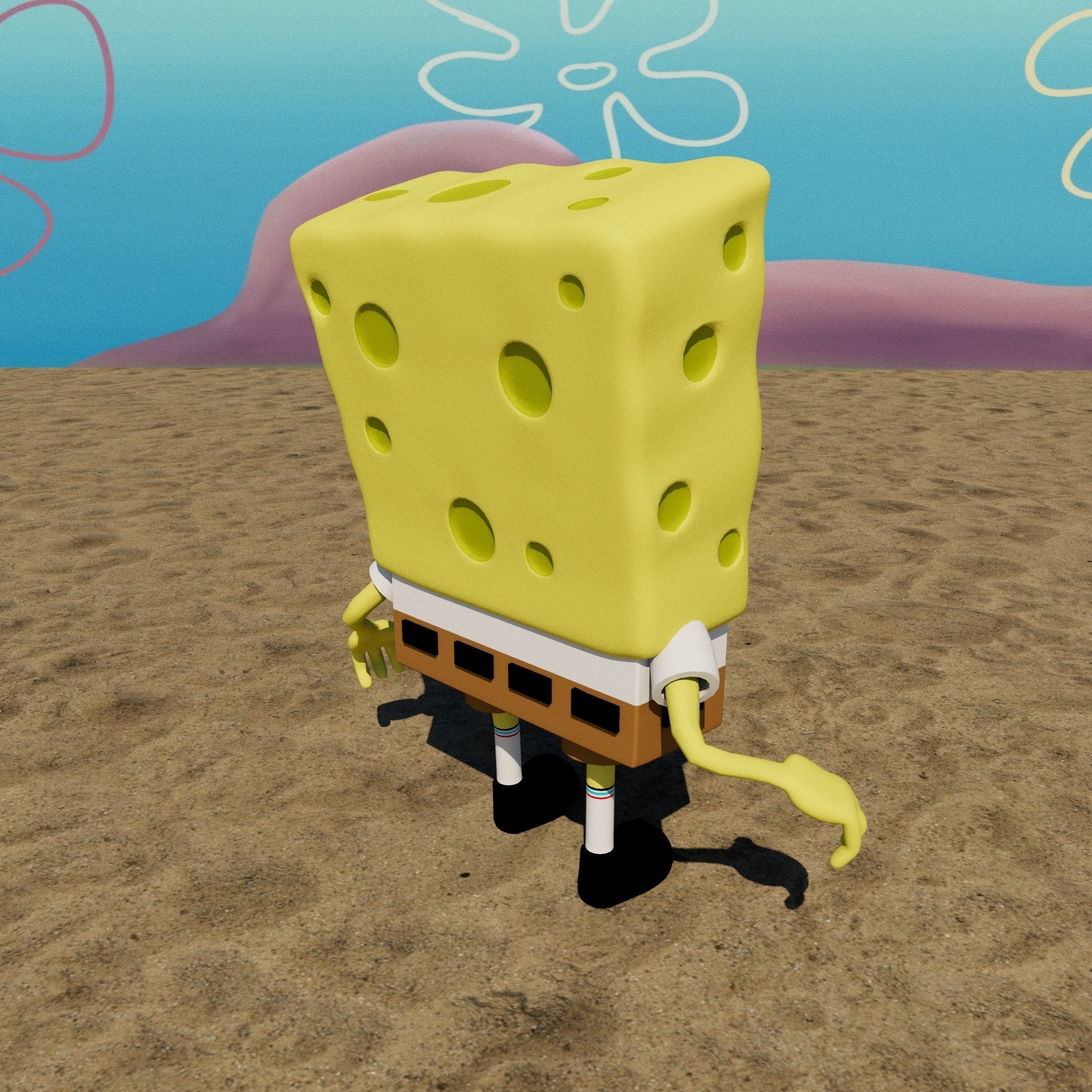 Sponge Bob 3D model | CGTrader