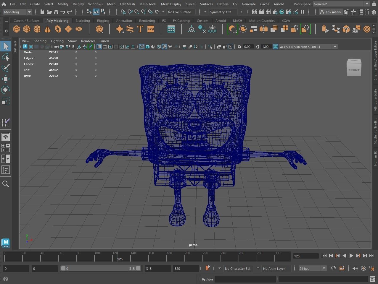 Sponge Bob 3D model | CGTrader