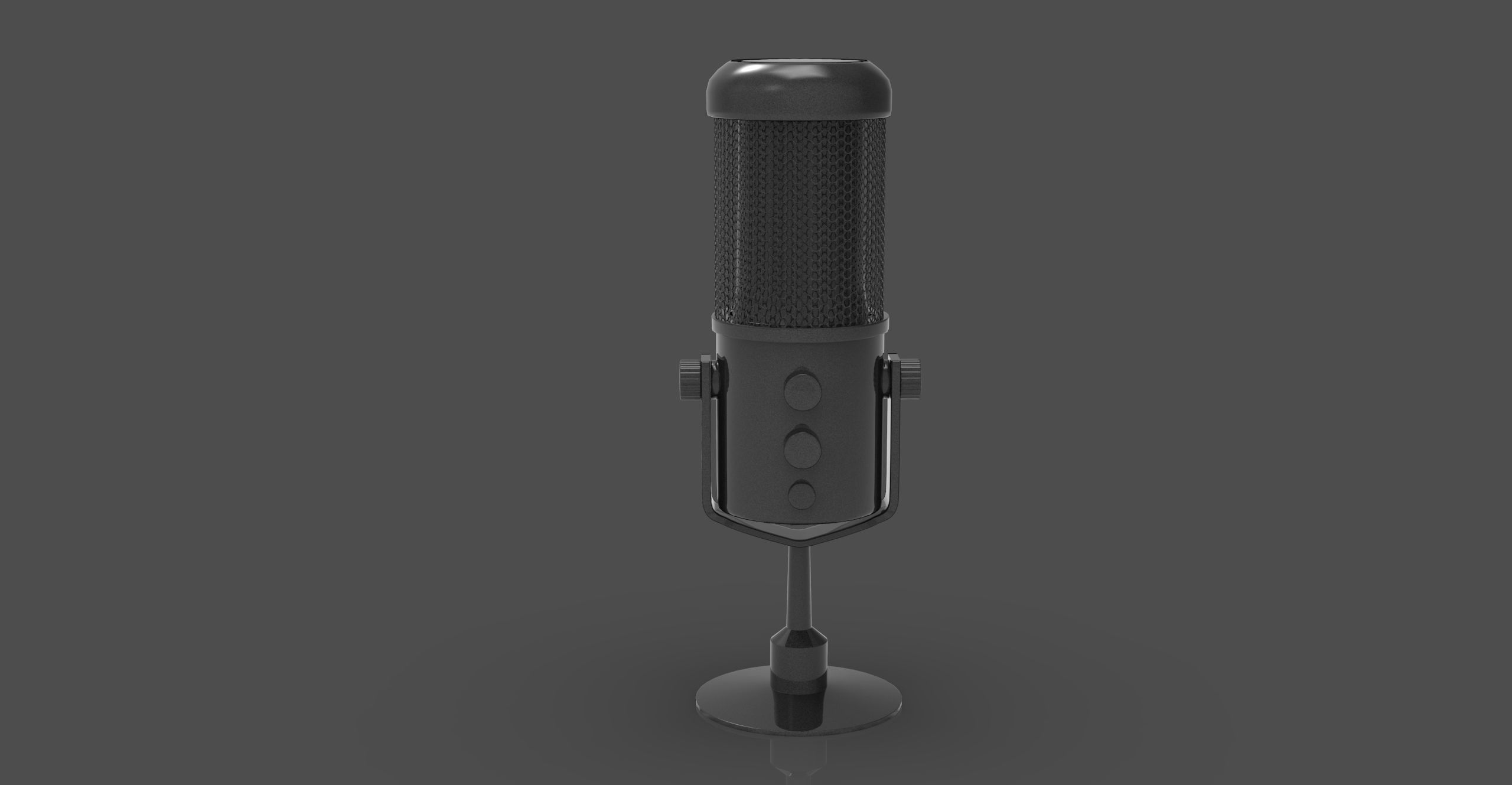 Microphone Model Make In Autodesk Maya free 3D model | CGTrader