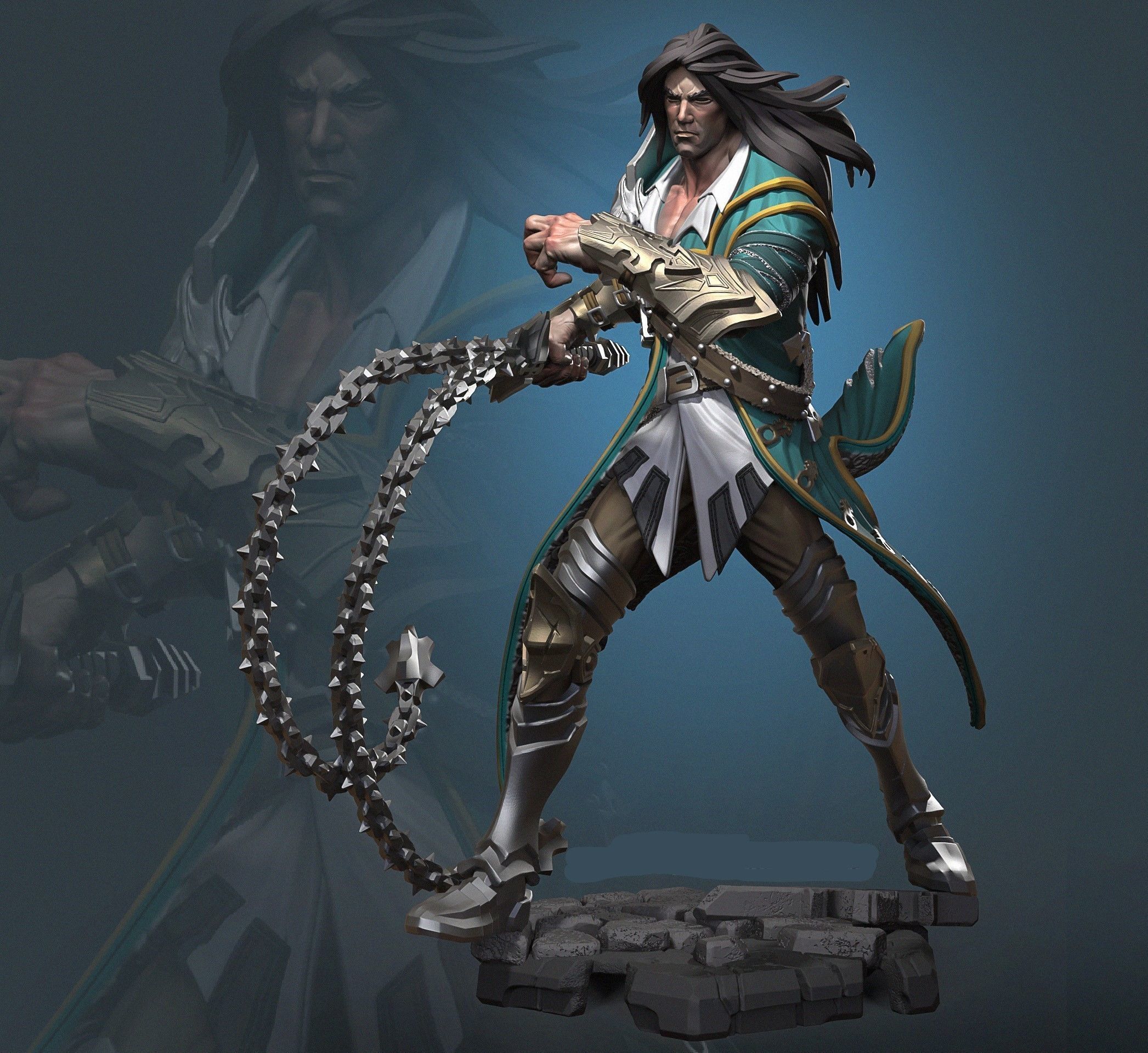 Trevor Belmont 3D model 3D printable | CGTrader