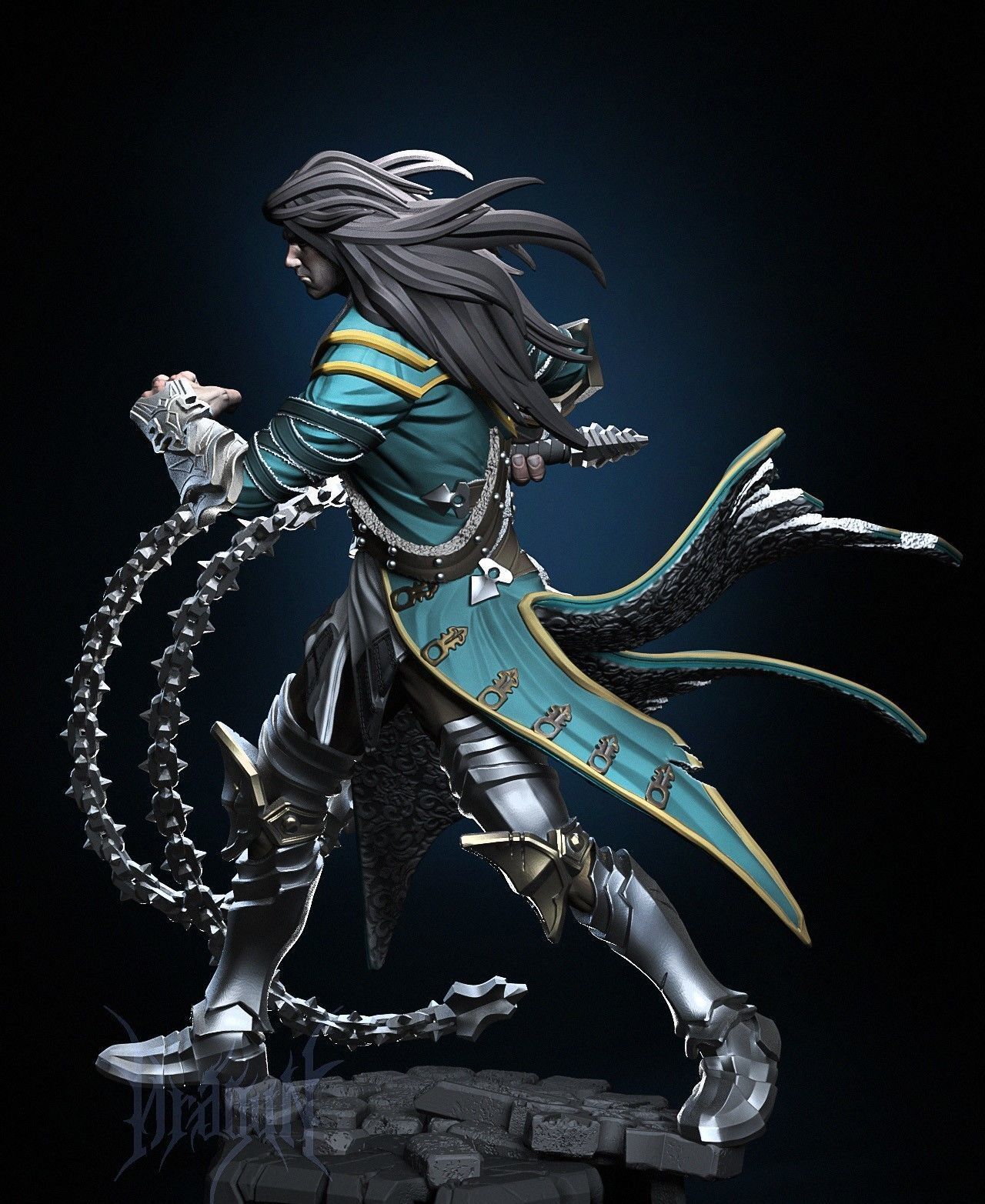 Trevor Belmont 3D model 3D printable | CGTrader