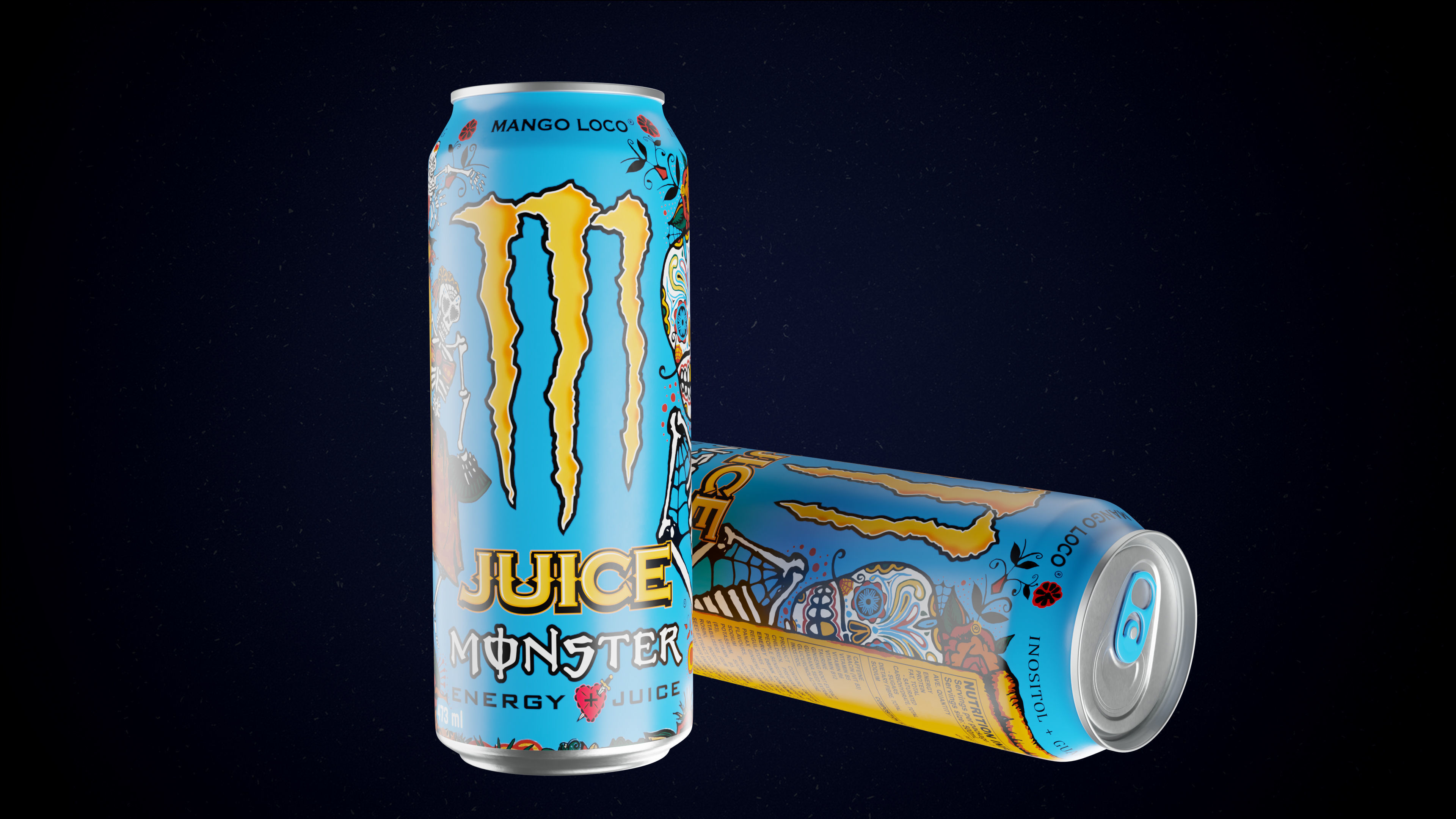 Monster energy Mango Loco Juice 3D Model PBR 3D model 3D model | CGTrader