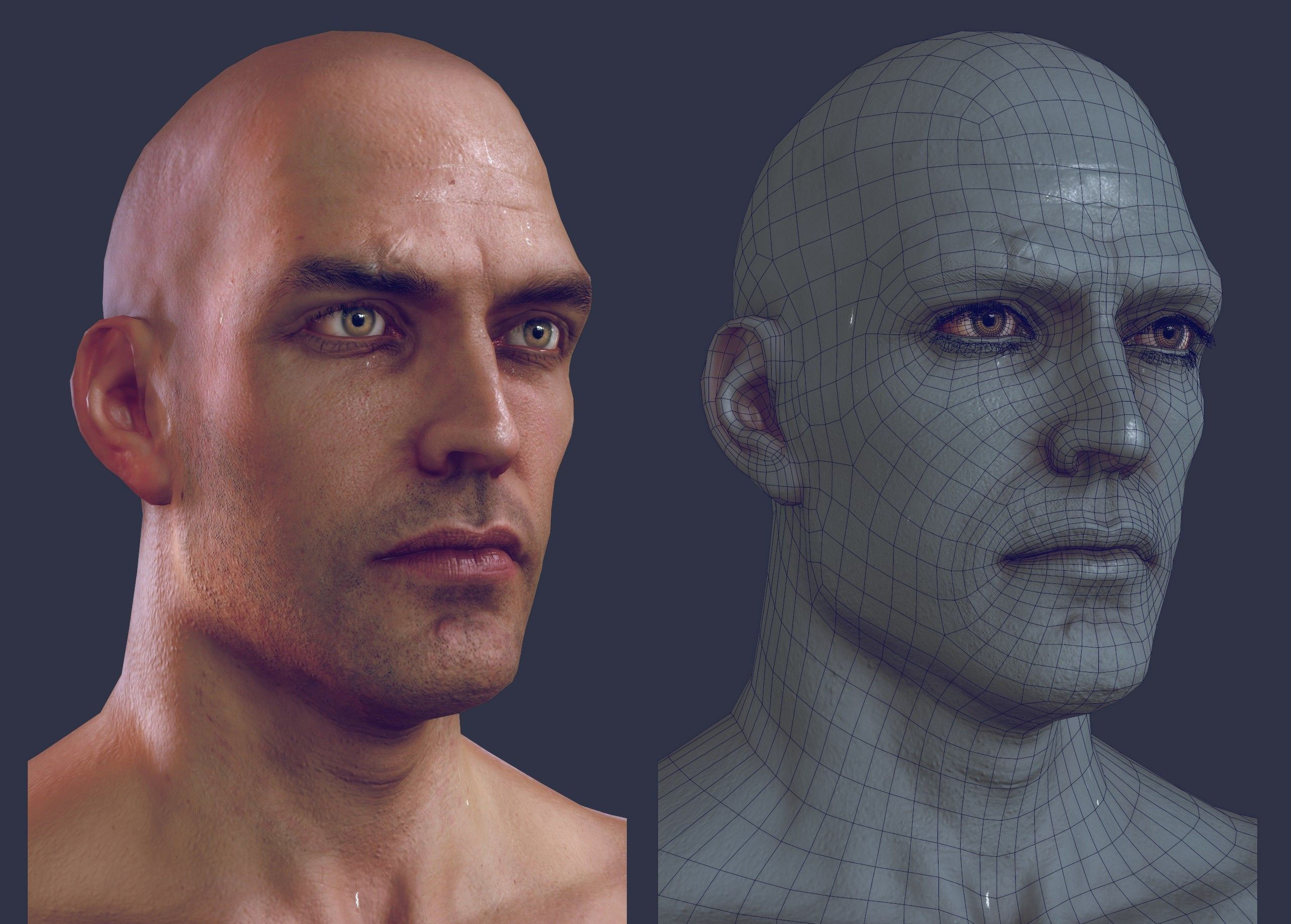 3D model Man 1 - body - update 7-26-2017 VR / AR / low-poly | CGTrader