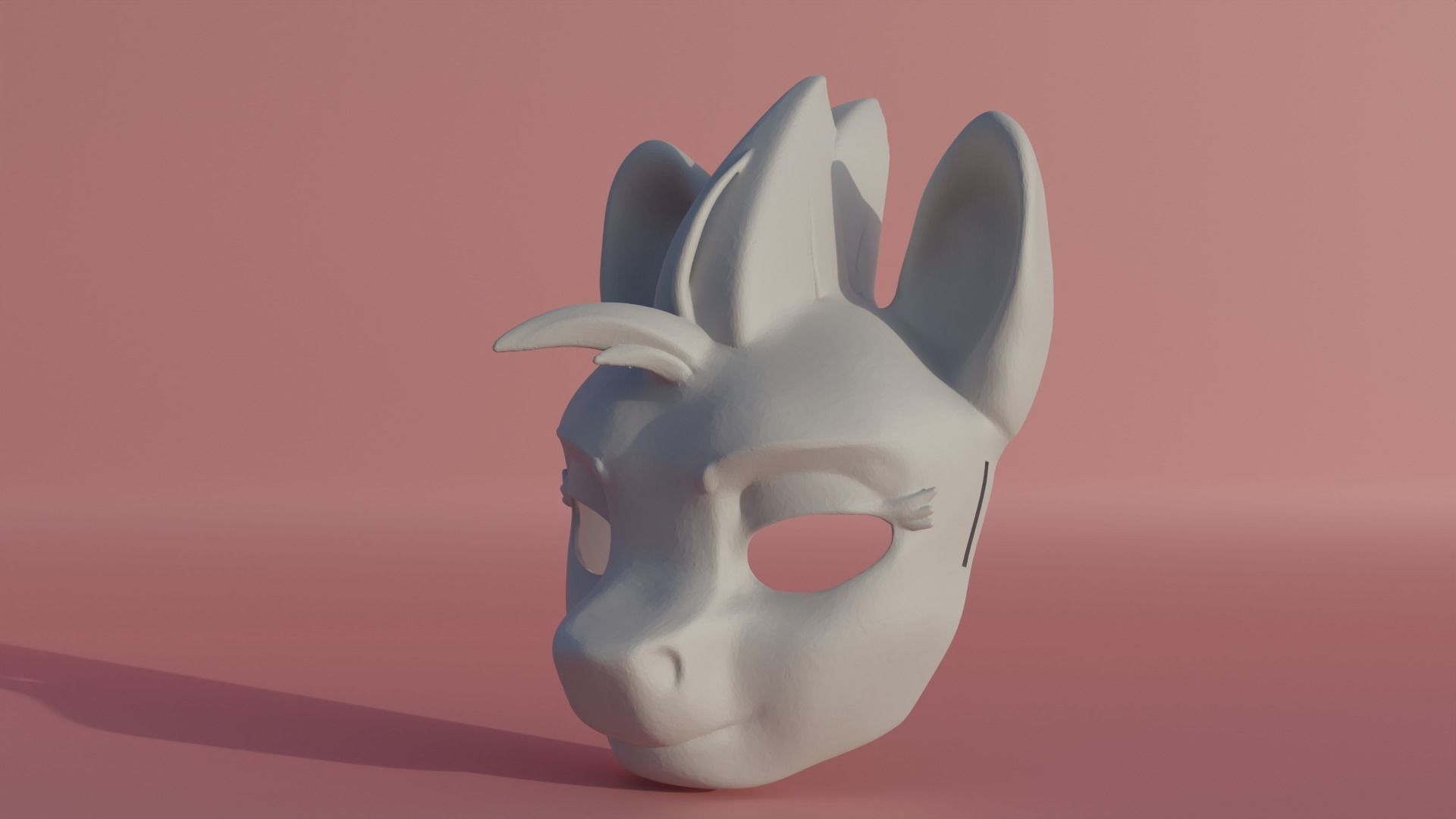 My Little Pony Face Mask - Spitfire Cosplay 3D model 3D printable ...