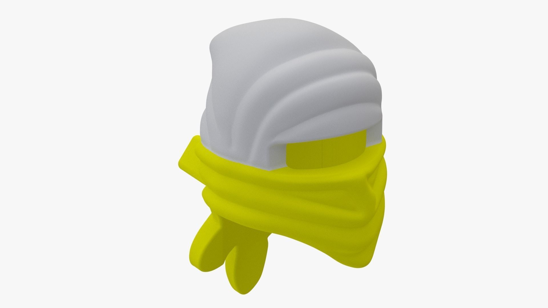 3D model Realistic Lego Ninjago 3D Scan Head VR / AR / low-poly | CGTrader