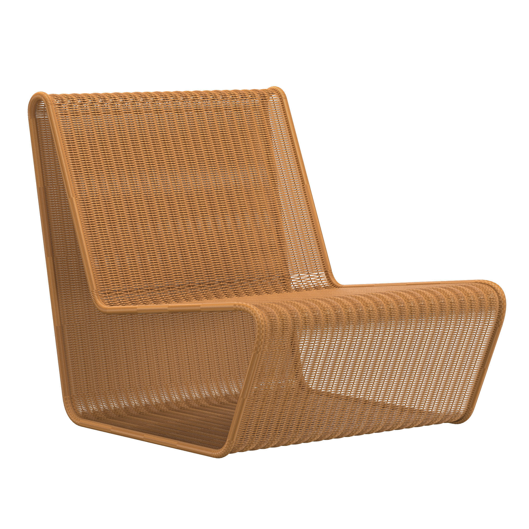 Wave Lounge Chair By Danny Ho Fong 3D model | CGTrader
