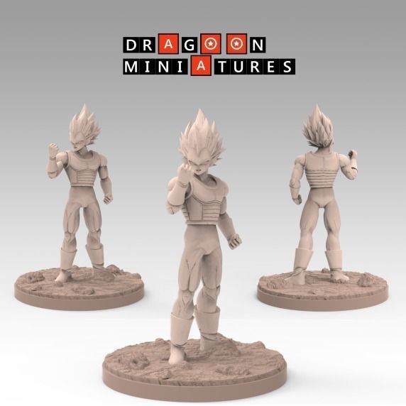 Term 3 - Namek Saga Part 1 - Dragon Ball Miniatures 3D model 3D ...