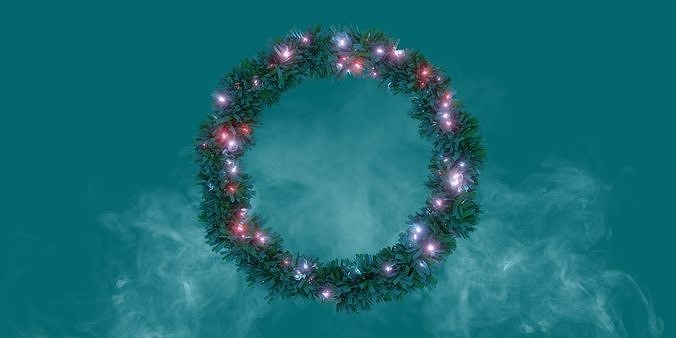 ArtLab- Geometry nodes Garland Generator 3D model animated | CGTrader