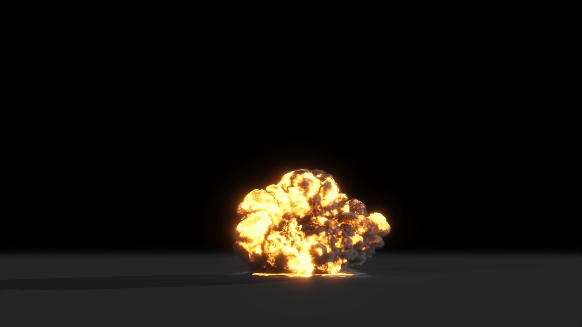 3D Oil Explosion 3D model animated | CGTrader