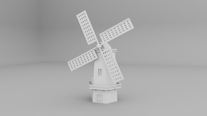 Windmill 3D model | CGTrader