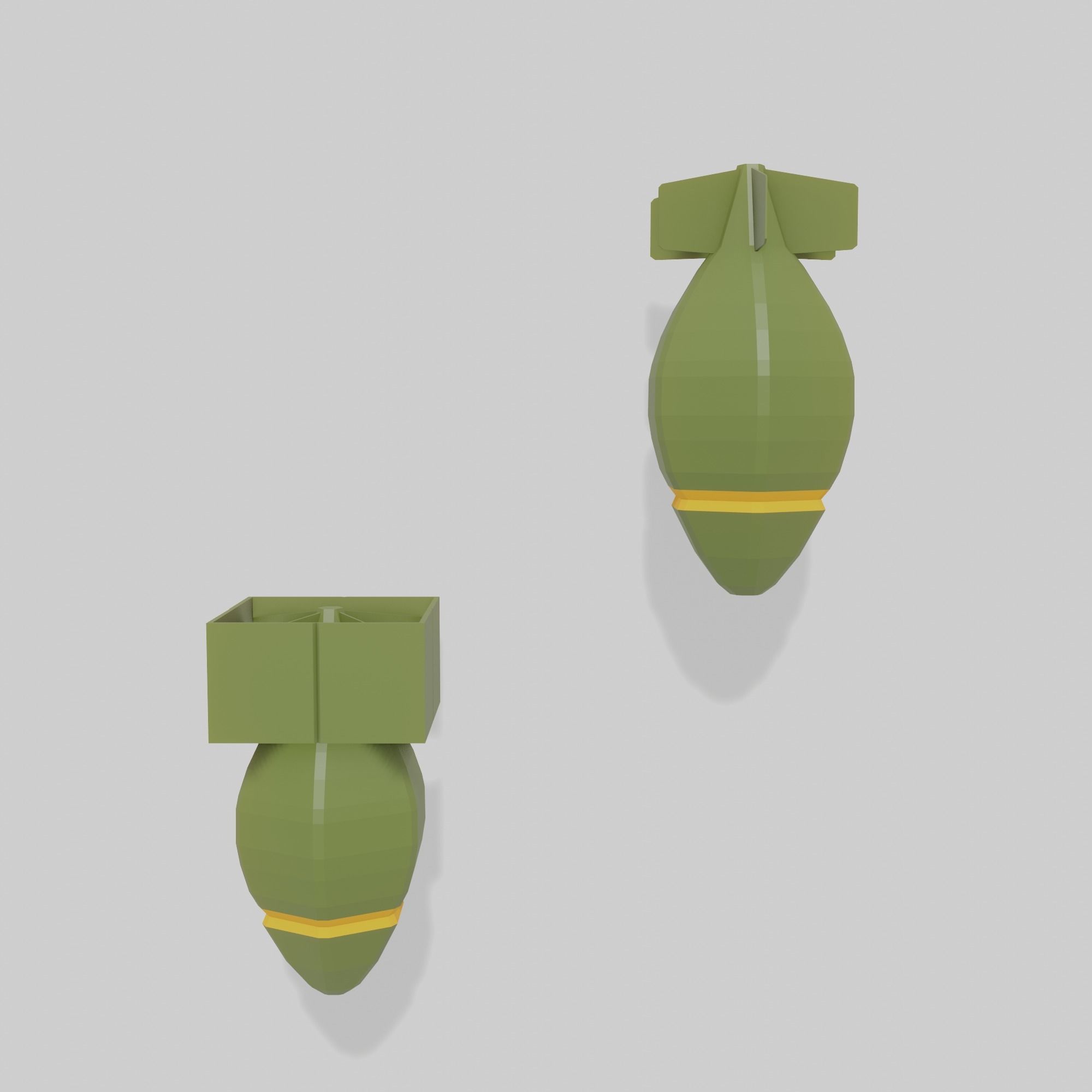 3D model Low Poly Weapons Bundle VR / AR / low-poly | CGTrader