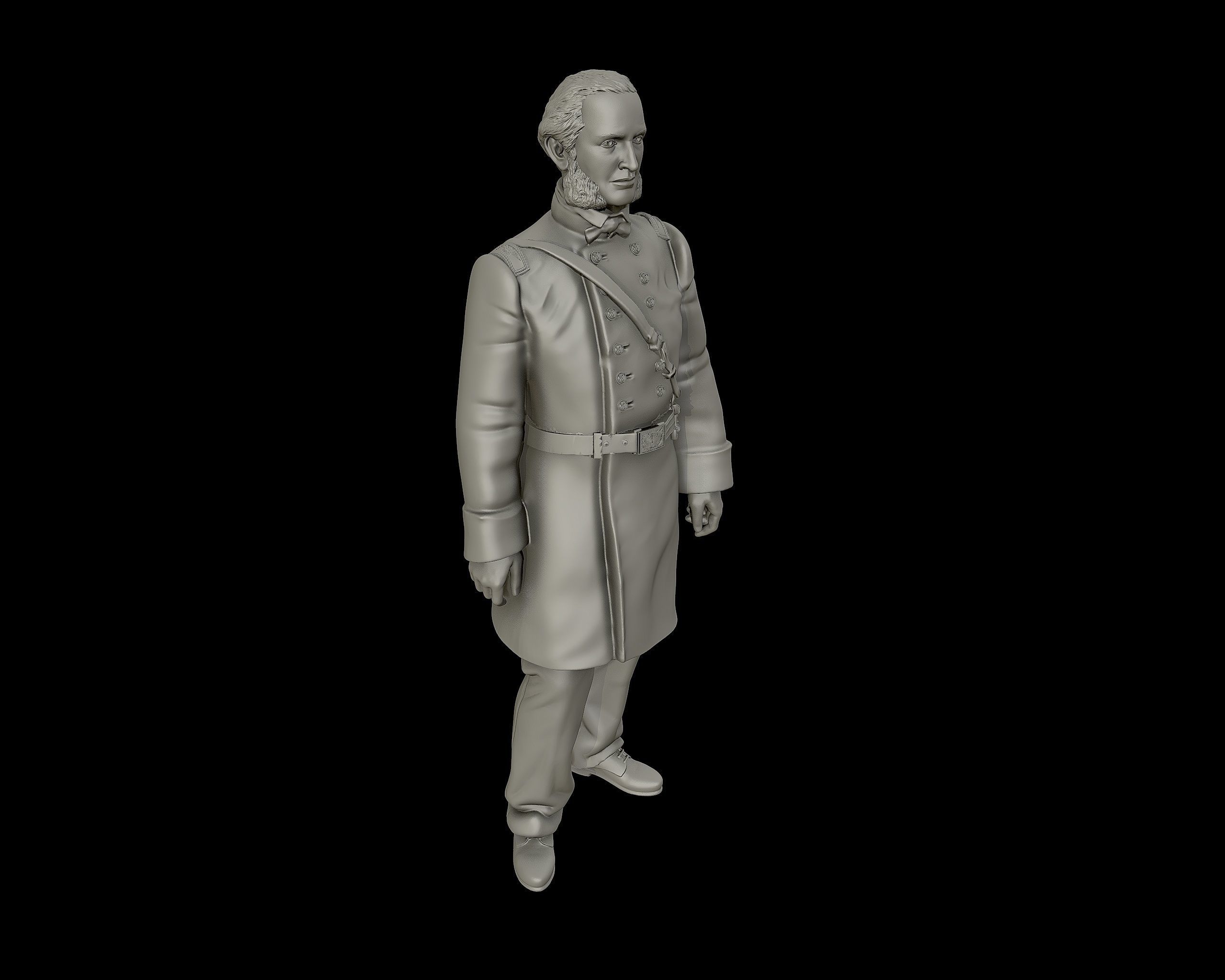 General Strong Vincent sculpture 3D model 3D printable | CGTrader