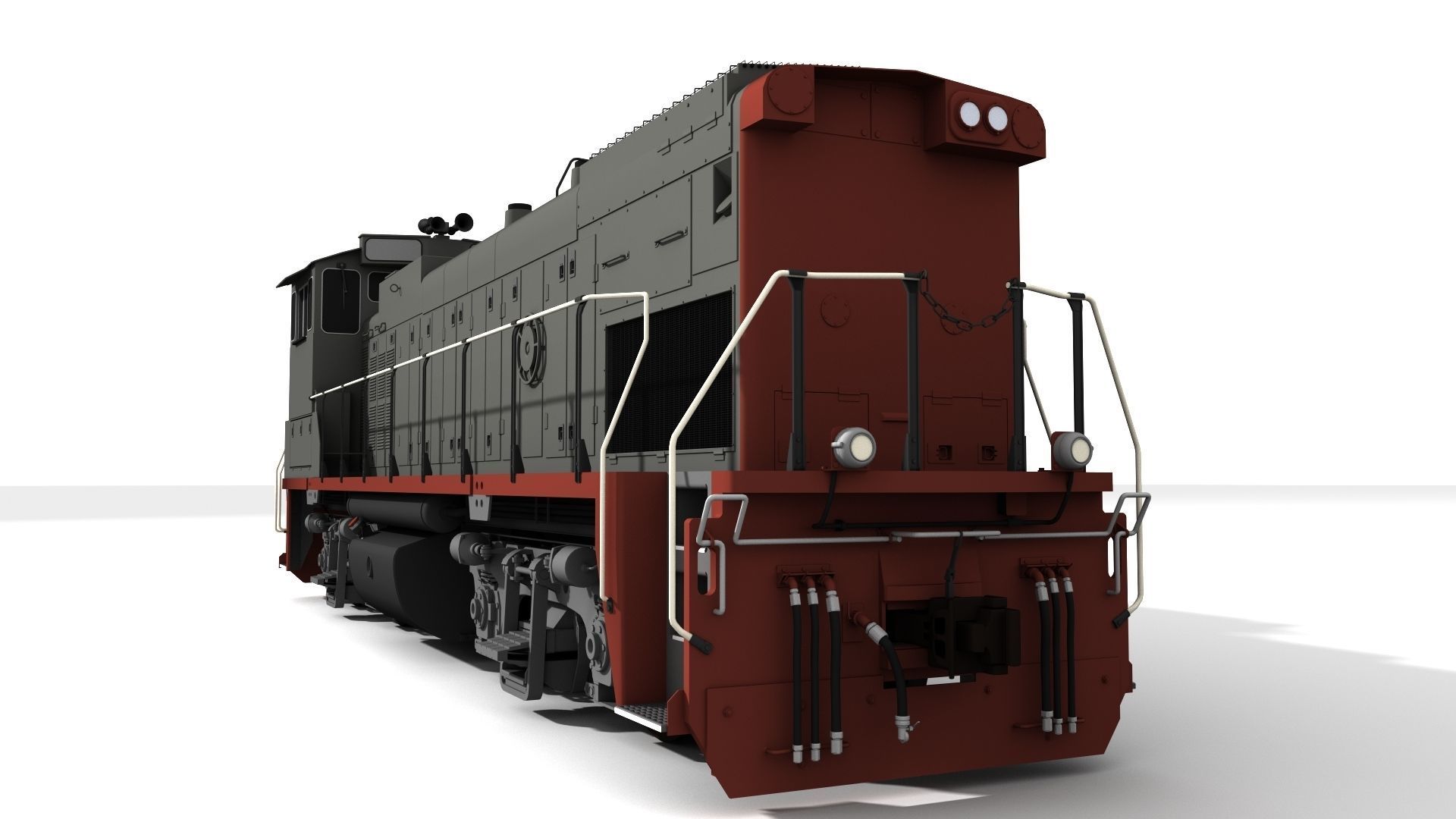 EMD MP15 free 3D model | CGTrader