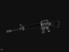 3D model Post apocalyptic M16 VR / AR / low-poly | CGTrader