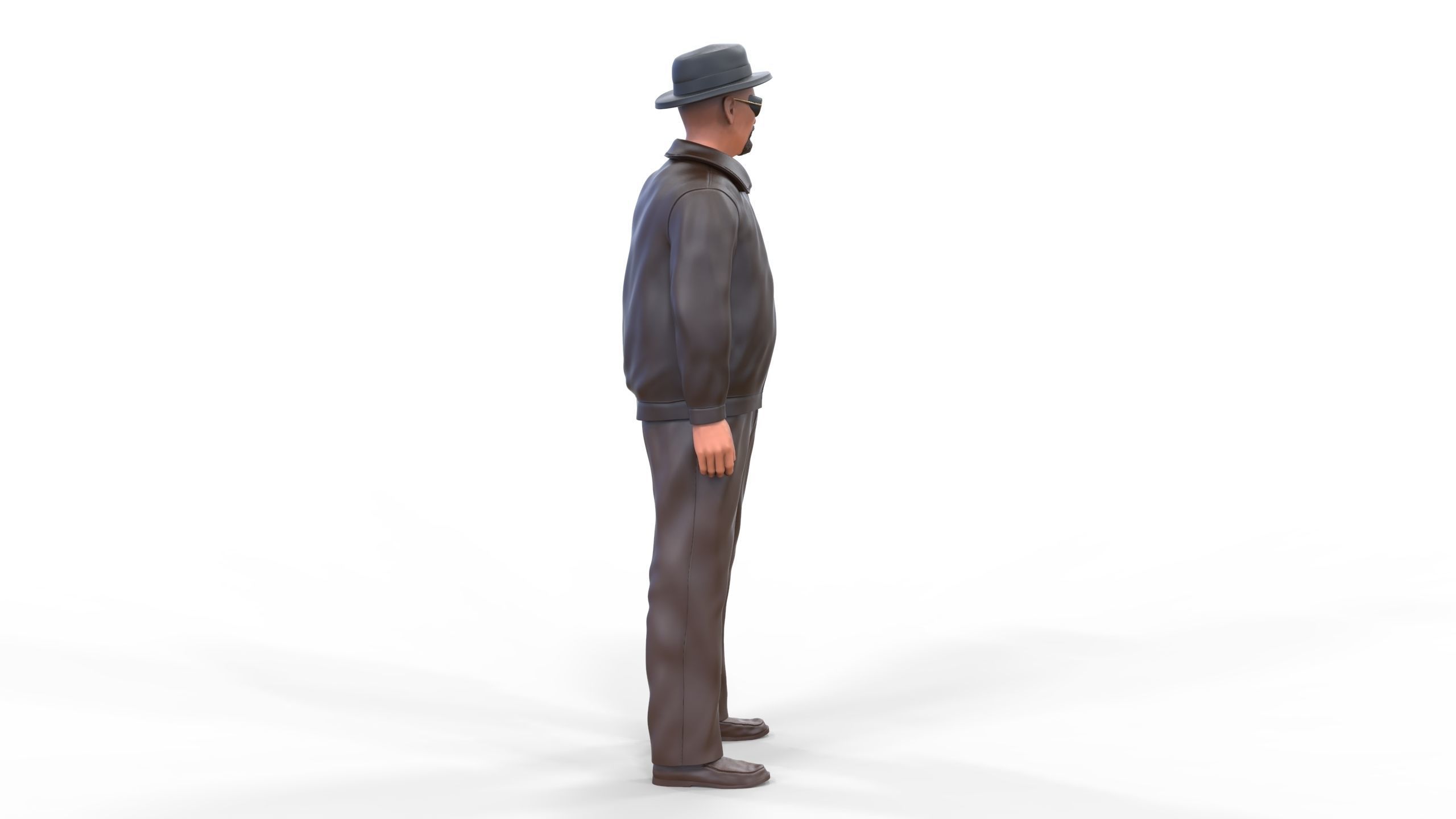 Breaking Bad Walter White 3D model 3D printable | CGTrader