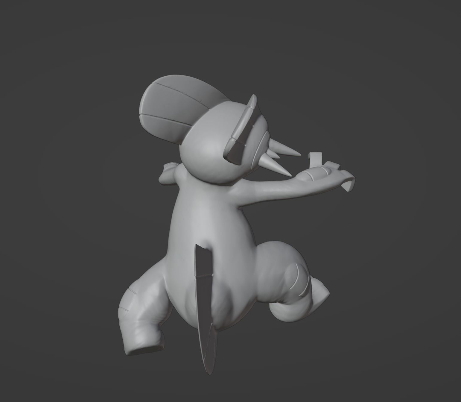 Mudkip Marshtomp Swampert and Mega Swampert 3D print model 3D model 3D ...