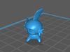 Mudkip Marshtomp Swampert and Mega Swampert 3D print model 3D model 3D ...