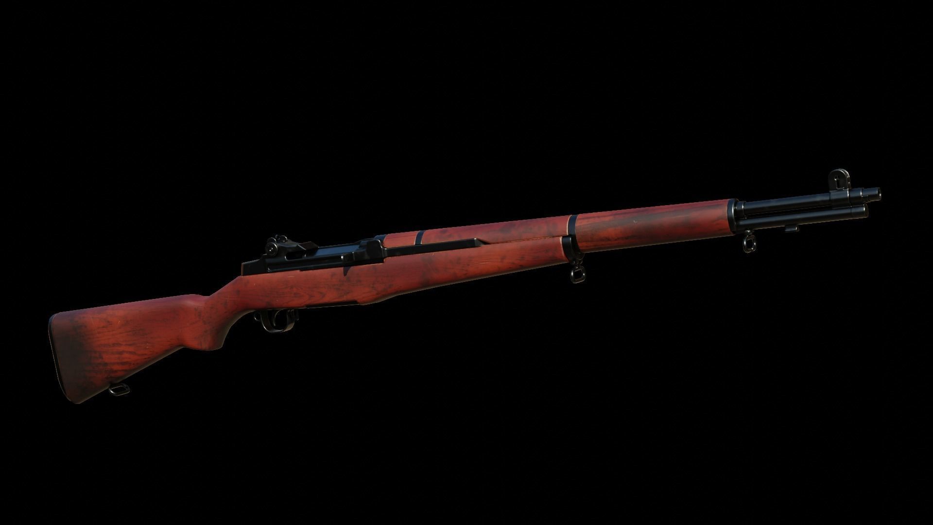 M1 Garand free VR / AR / low-poly 3D model | CGTrader