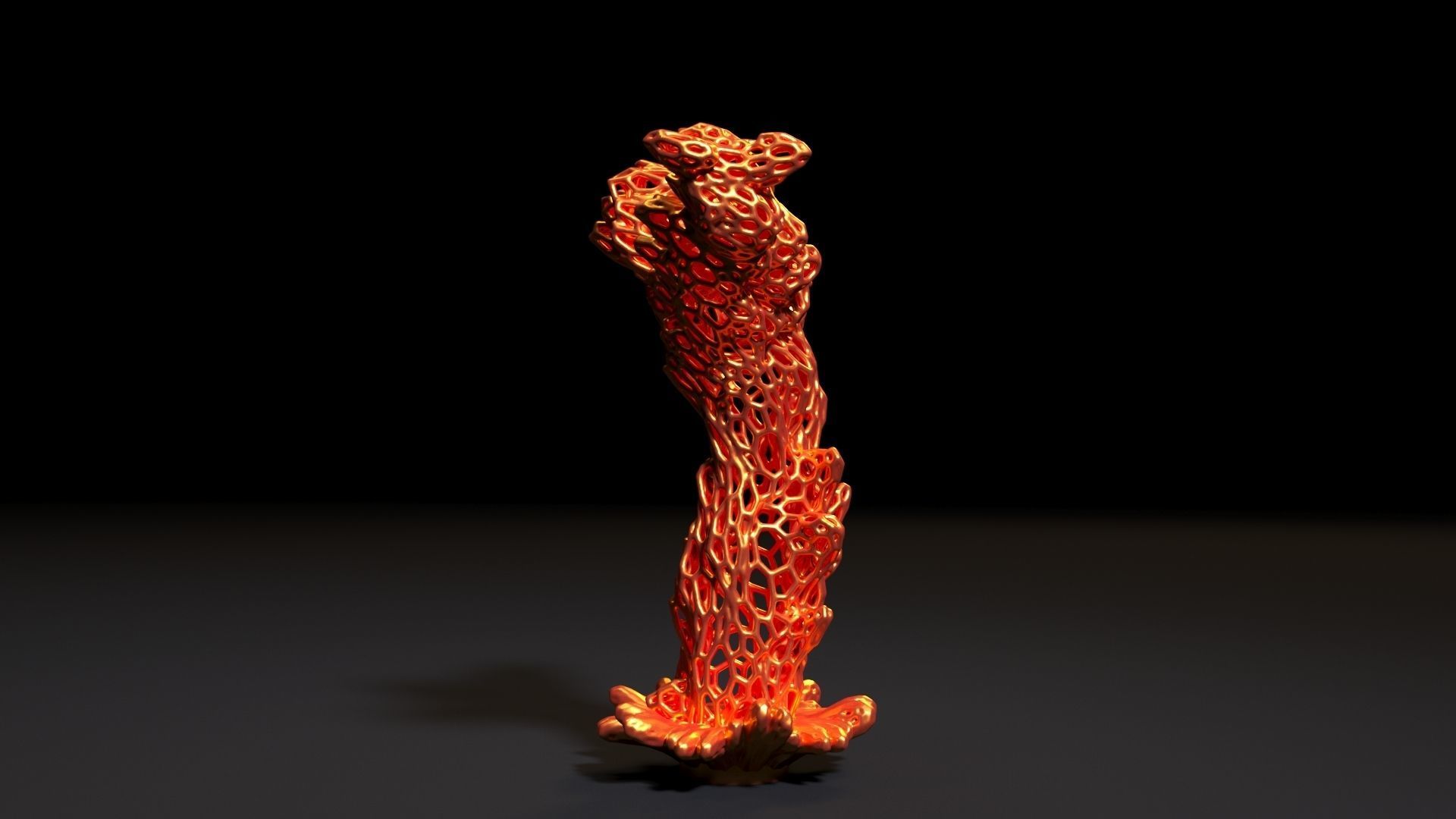 Fire Elemental 3D model 3D printable | CGTrader