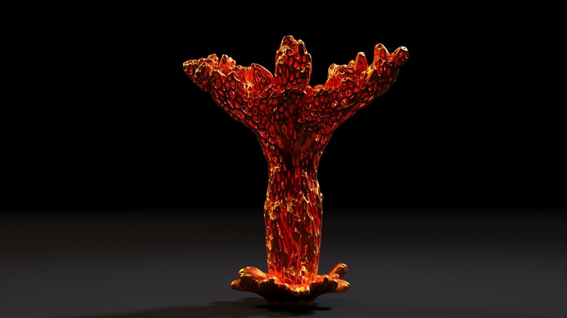 Fire Elemental 3D model 3D printable | CGTrader