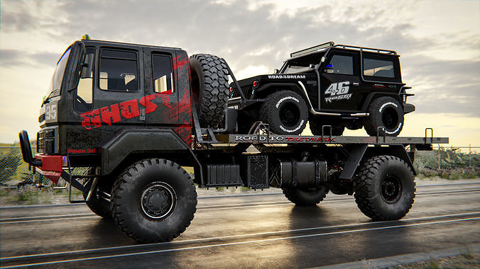 ashok leyland STALLION 3D model | CGTrader