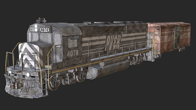 train for - unreal engine - iclone 3D model | CGTrader