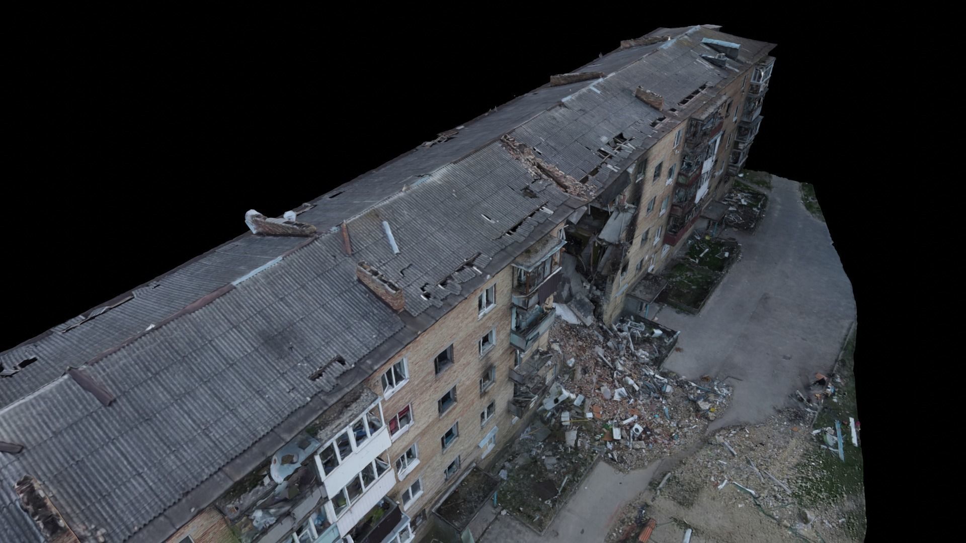 SCANS from Ukraine Buildings set 3 3D model | CGTrader