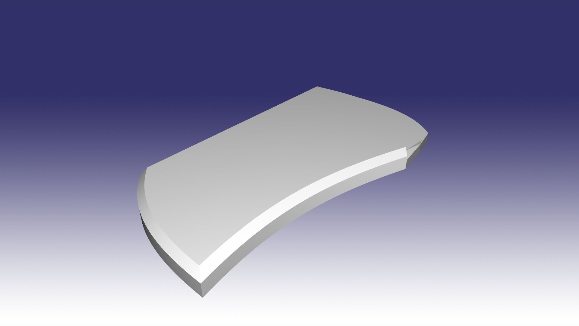 headstone wave feathers 3D model | CGTrader