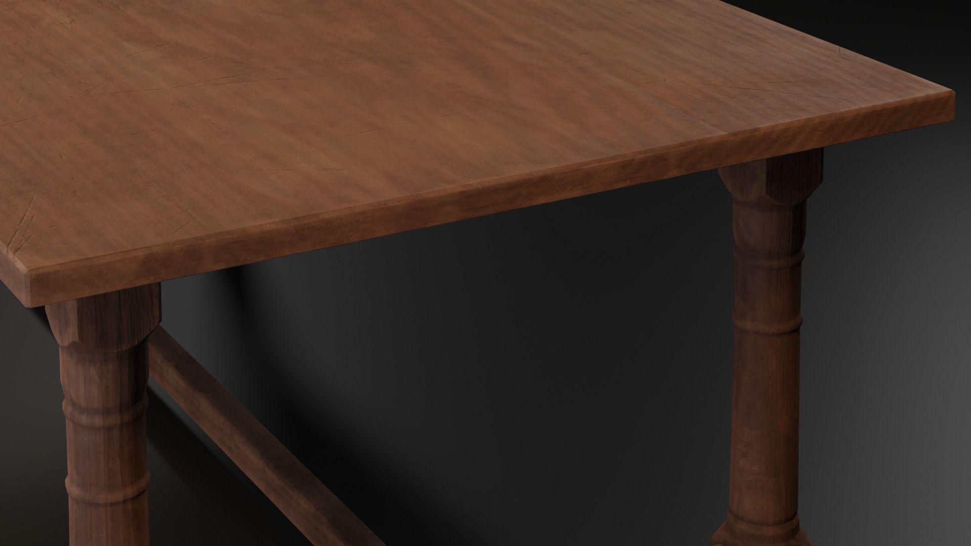 4 Medieval Fantasy Tables free VR / AR / low-poly 3D model | CGTrader