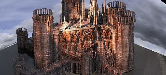 Magna Carter Giant Bridges 3D model | CGTrader