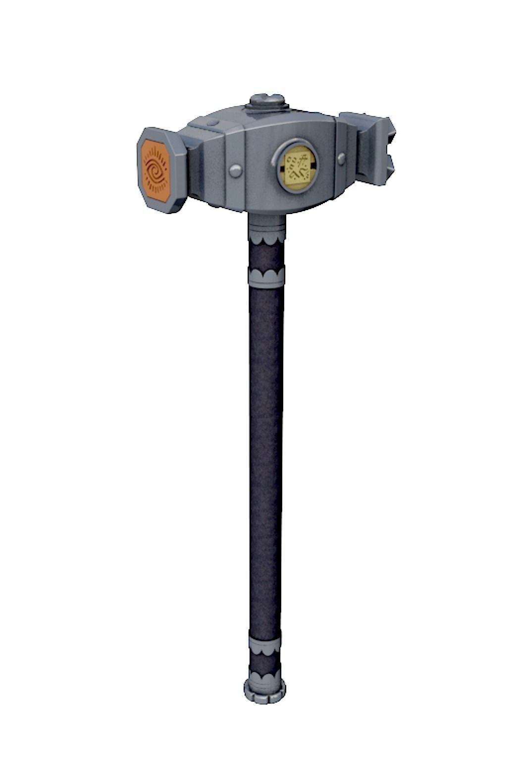 The Witcher Blood Origin Meldofs Hammer Gwen 3D model 3D printable ...