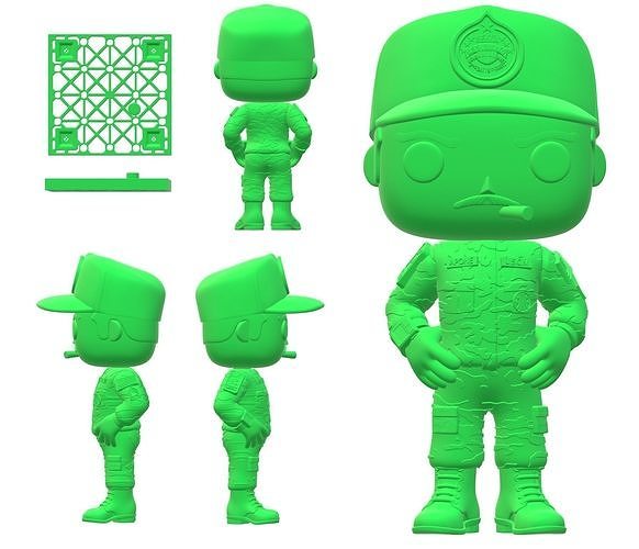 3D Print Model Apone aliens Funko Colonial Marine USCM 3D model 3D ...