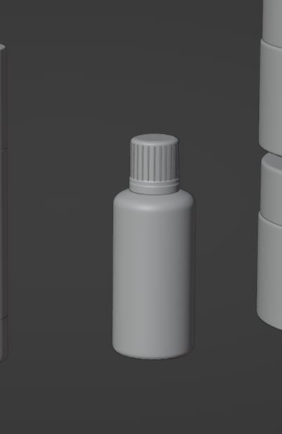 16 different skin care product bottles package 3D model | CGTrader