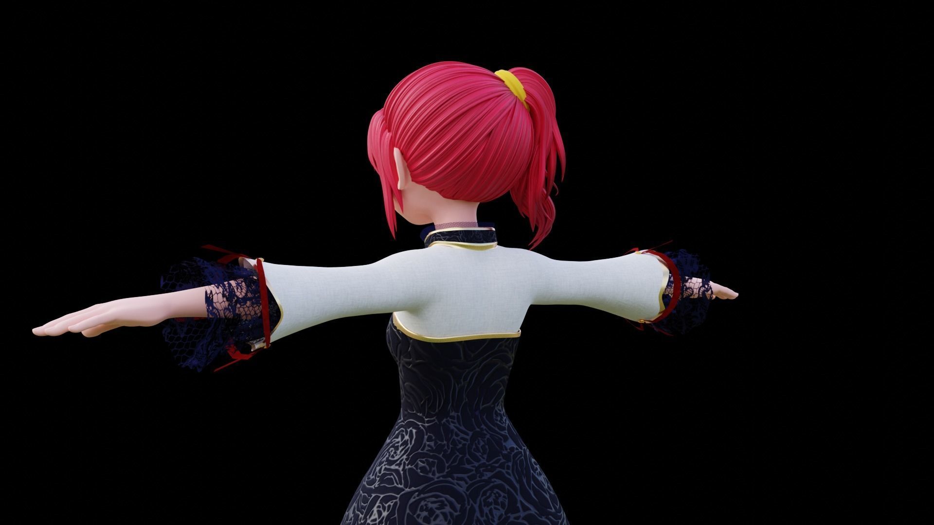 Girl - FULLY RIGGED 3D model rigged | CGTrader