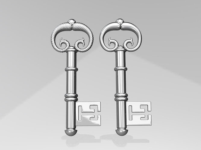 Key printable model 3D model 3D printable | CGTrader