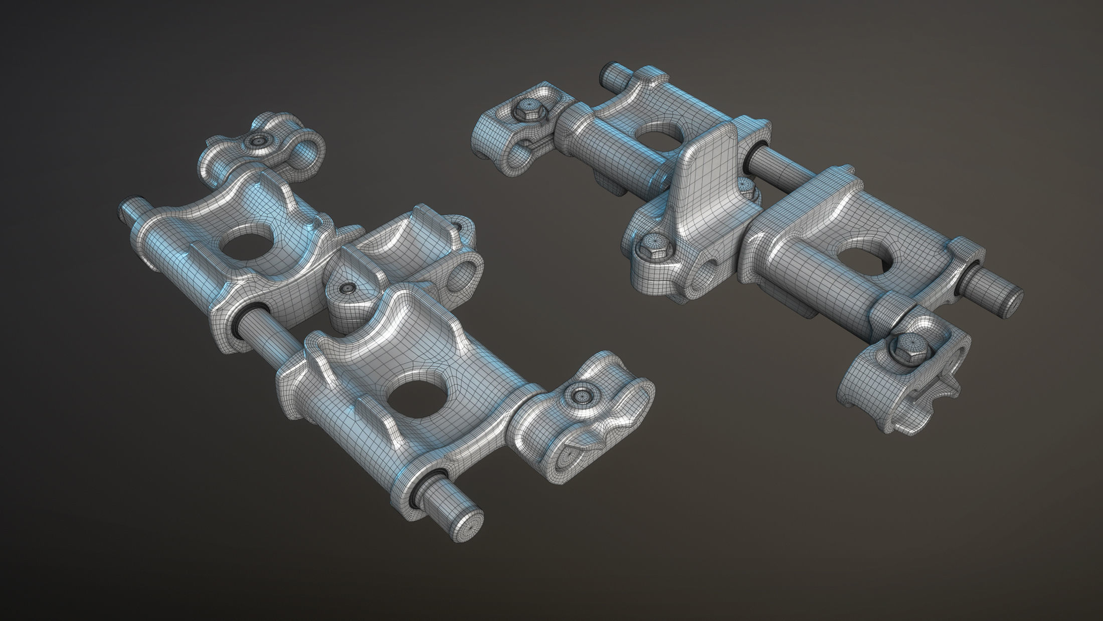 T-64 Tank Track Link 3D model | CGTrader